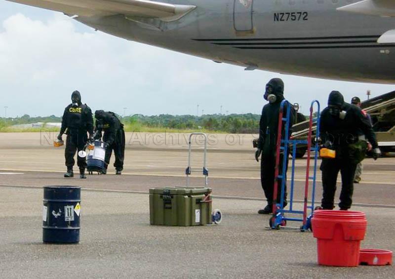 SINGAPORE PARTICIPATES IN PROLIFERATION SECURITY INITIATIVE EXERCISE