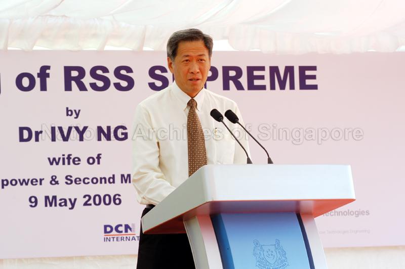 SPEECH BY DR NG ENG HEN,MINISTER FOR MANPOWER AND 2ND MINISTER FOR ...