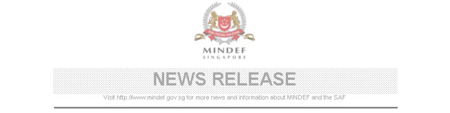 MINDEF NEWS RELEASE : 459 SAF OFFICERS PROMOTED