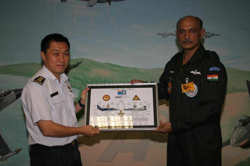 REPUBLIC OF SINGAPORE AIR FORCE AND INDIAN AIR FORCE CONDUCT BILATERAL ...