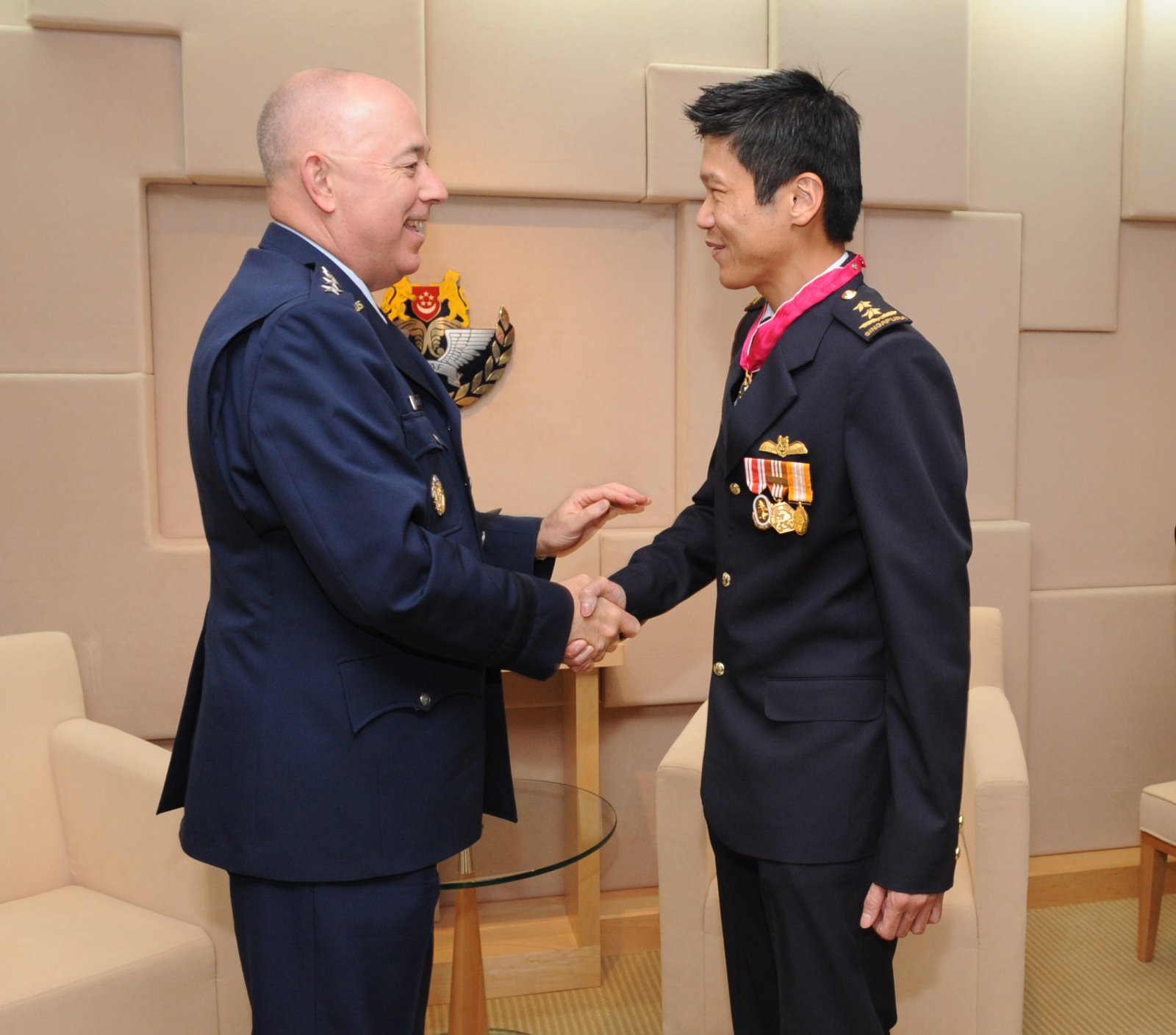 RSAF CHIEF RECEIVES US LEGION OF MERIT