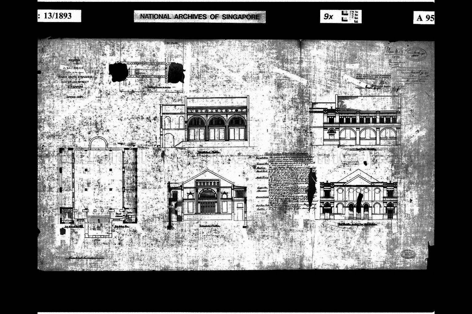MAGEN ABOTH SYNAGOGUE - DESIGN FOR GALLERIES