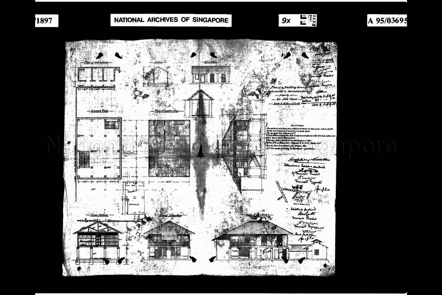 DWELLING HOUSE (AMENDMENTS IN RED)
