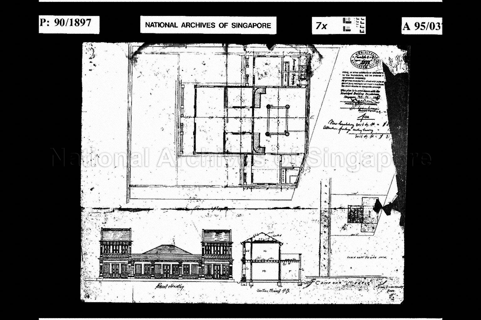 ADDITIONS AND ALTERATIONS TO DWELLING HOUSE, FLOOR PLAN AND