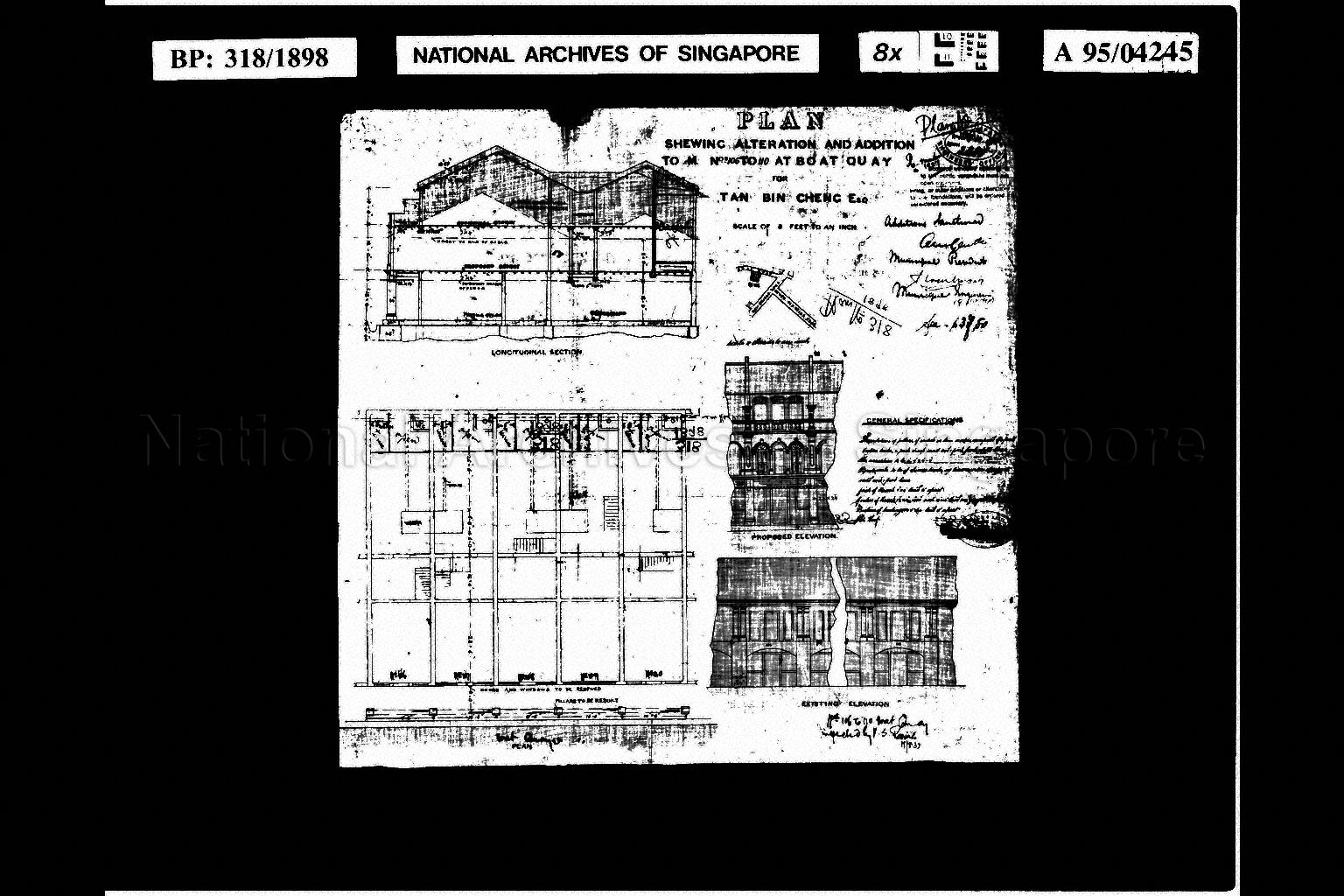 PLAN SHOWING ALTERATION AND ADDITION