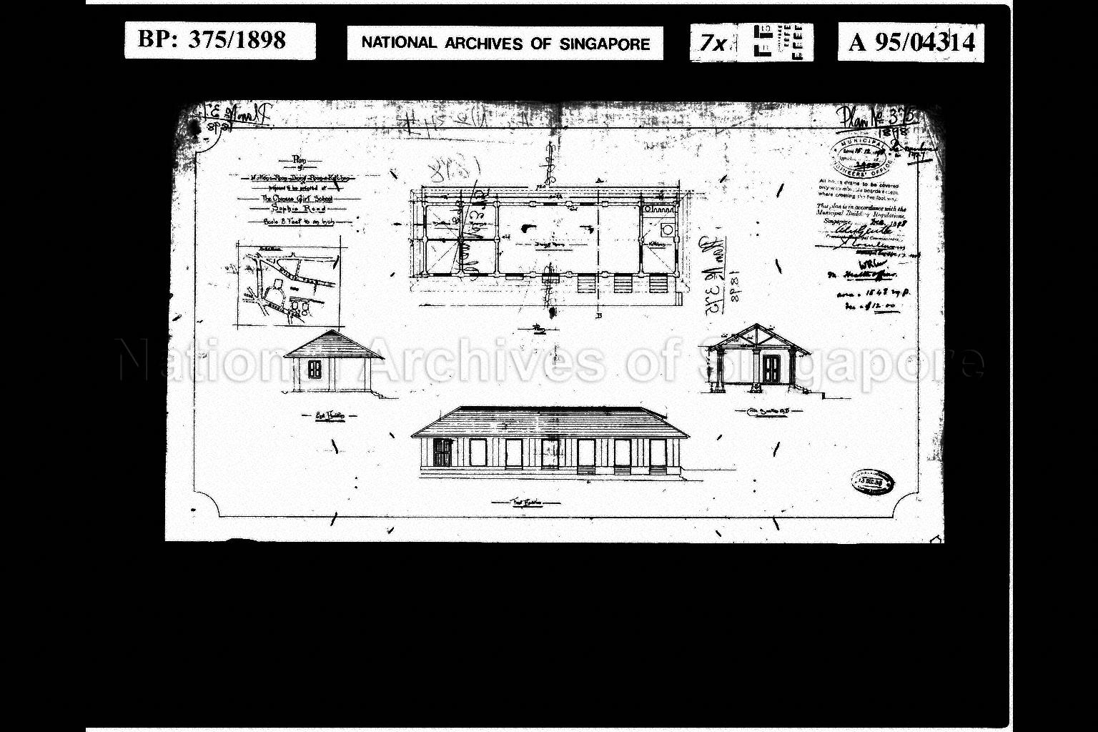 MATRON'S ROOM, DINING ROOM & KITCHEN OF THE CHINESE GIRL