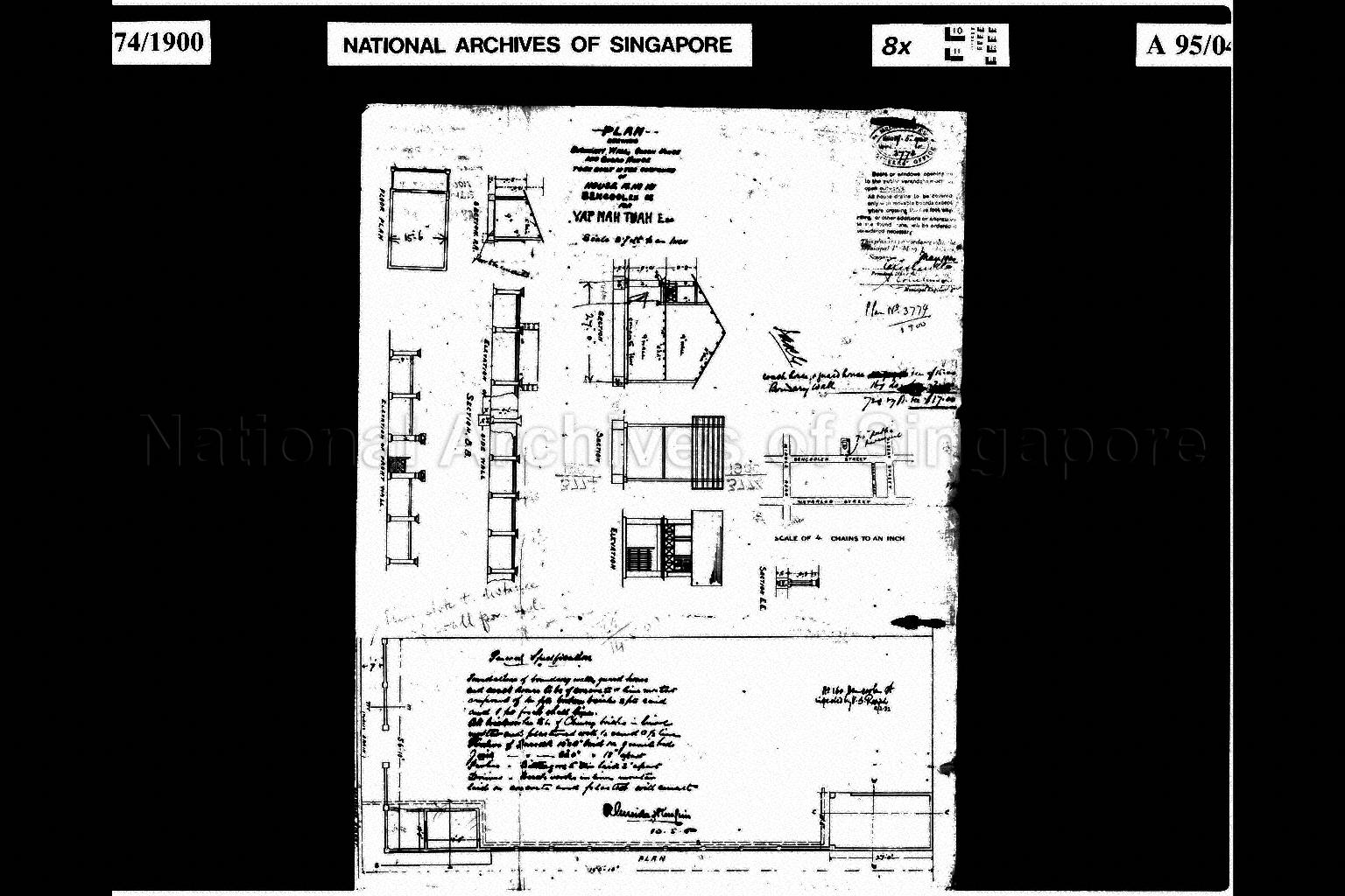 BOUNDARY WALL, COACH HOUSE & GUARD HOUSE TO BE BUILT AT