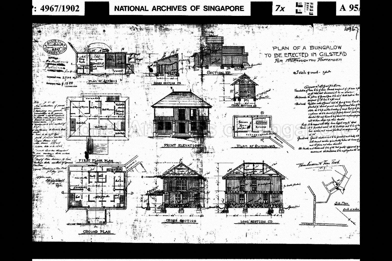 BUNGALOW - SITE PLAN