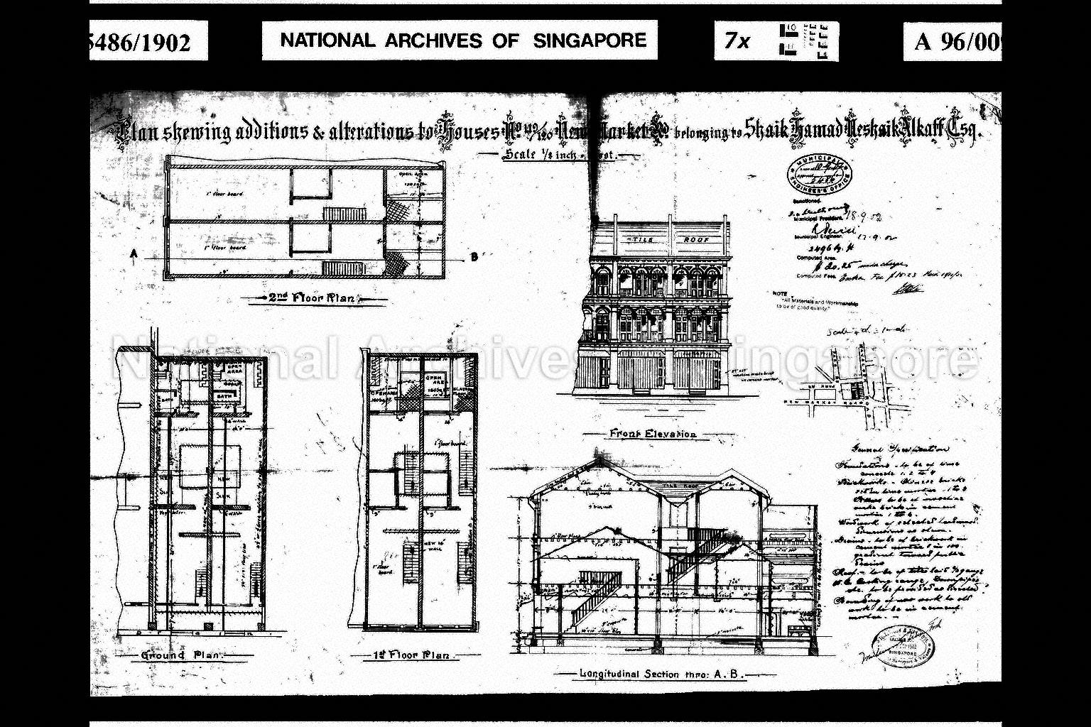 ADDITIONS AND ALTERATIONS TO HOUSES - SITE PLAN