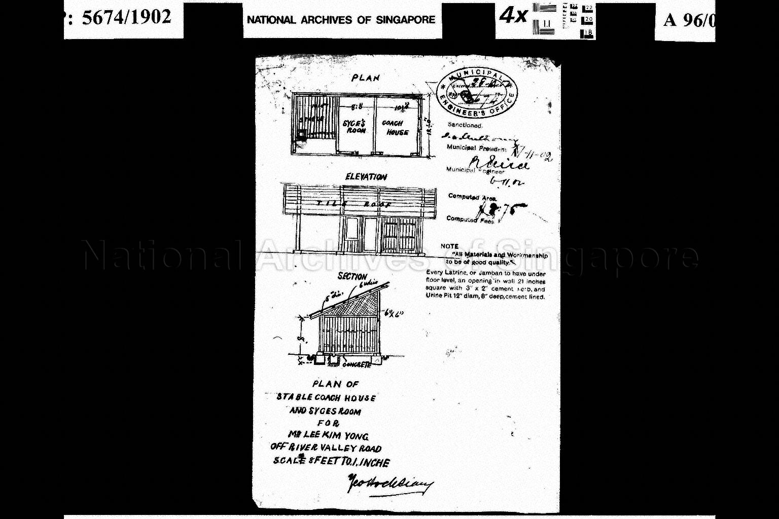 STABLE, COACH HOUSE AND SYCE'S ROOM