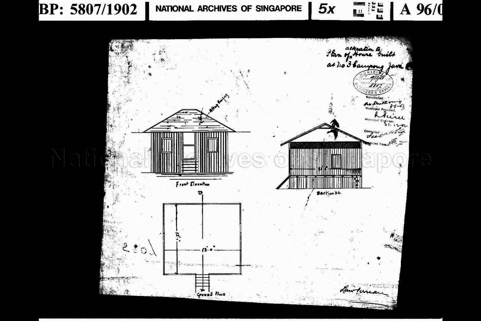 ALTERATION TO HOUSE
