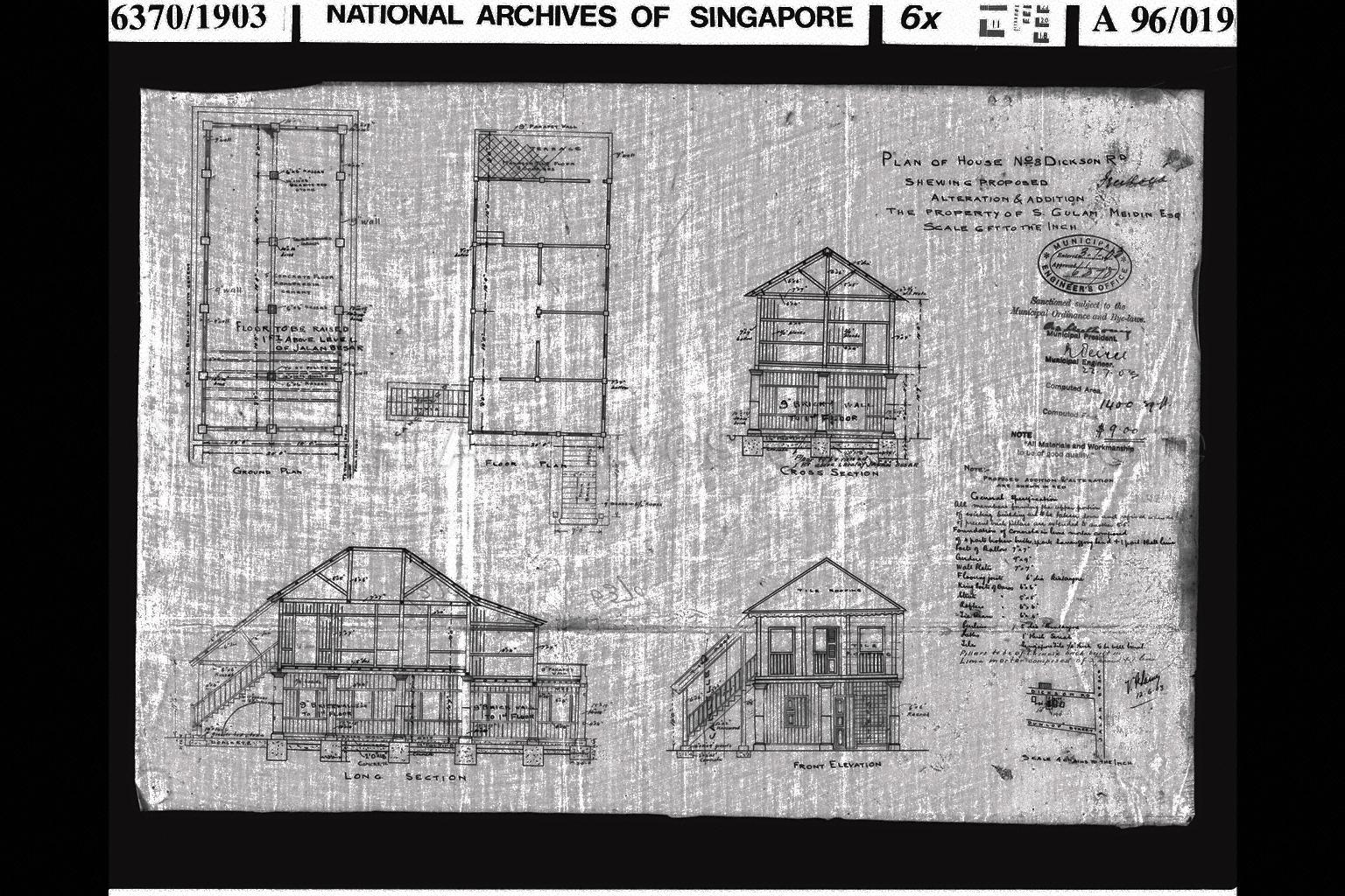ALTERATION AND ADDITION TO HOUSE (STAIRCASE OF FLOOR PLAN