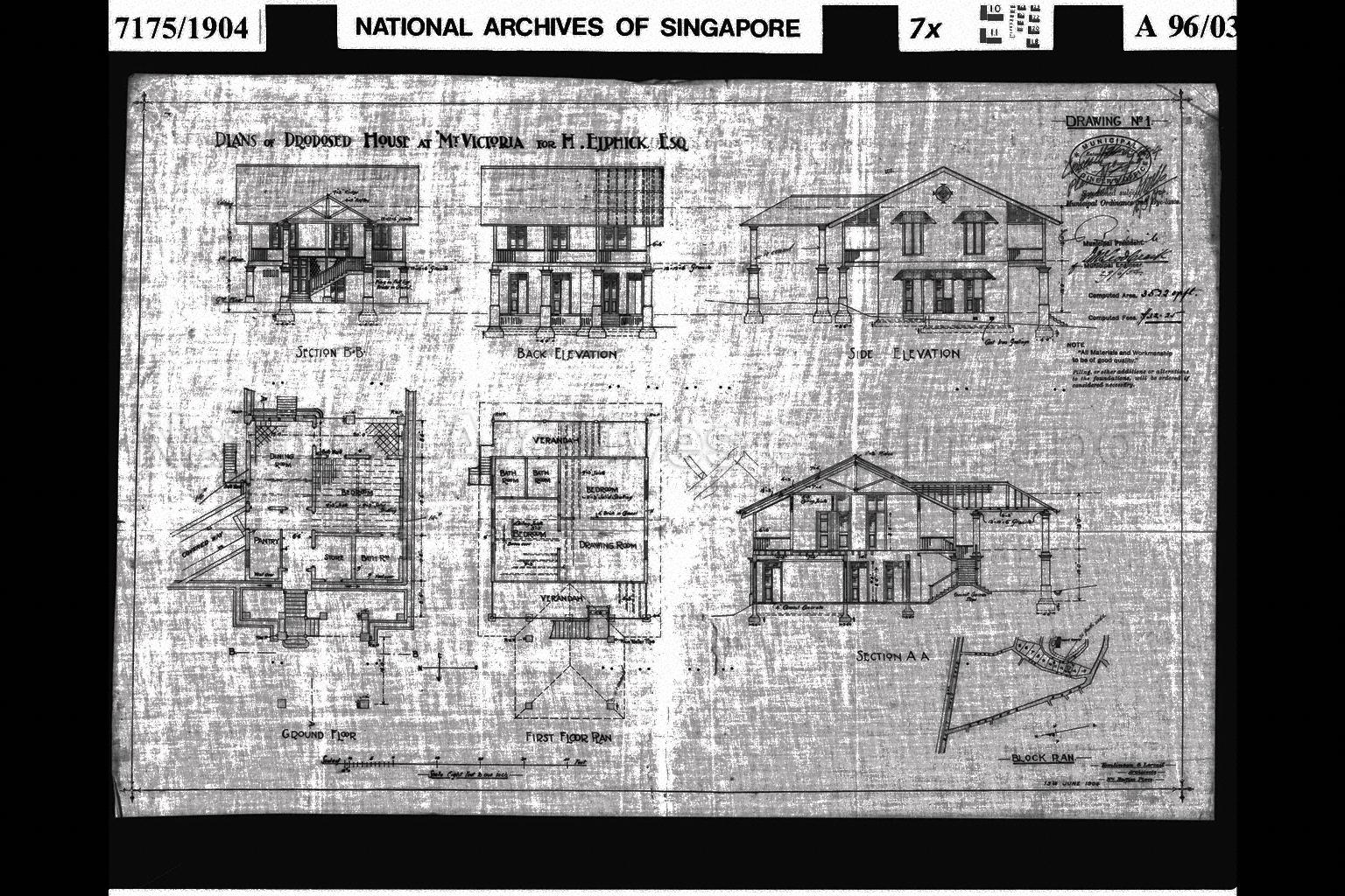 HOUSE (DRAWING NO. 1)