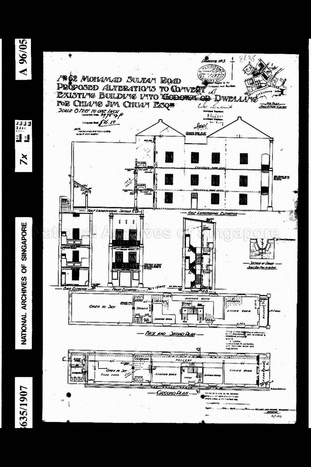 ALTERATIONS TO CONVERT EXISTING BUILDING INTO DWELLING