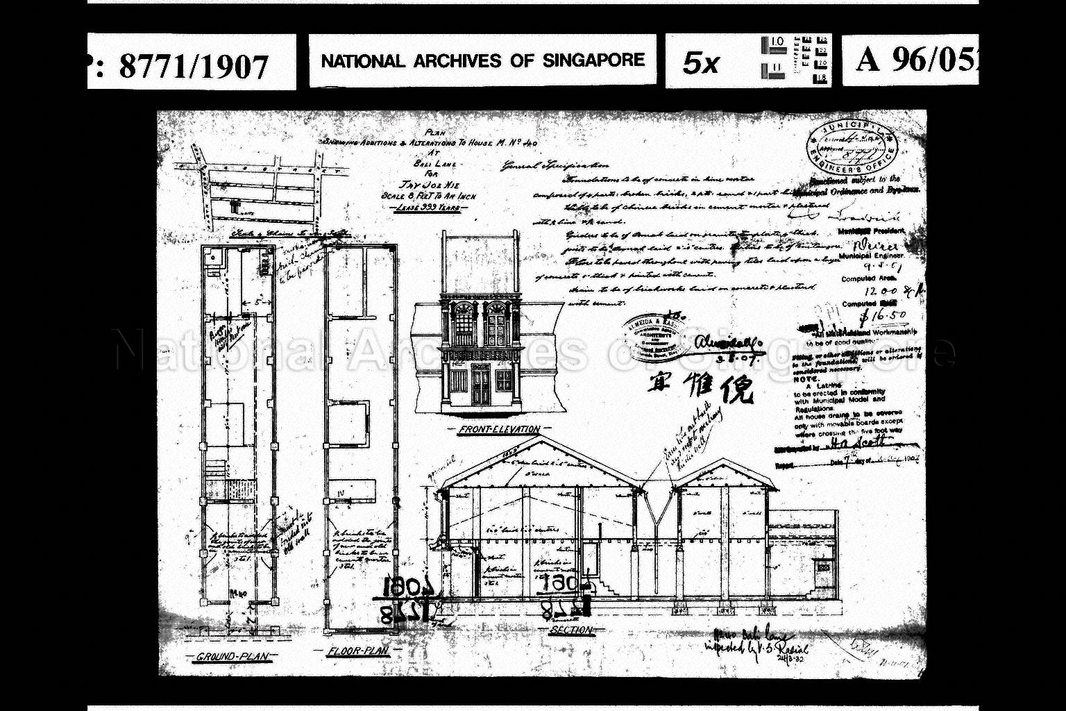 ADDITIONS AND ALTERATIONS TO HOUSE