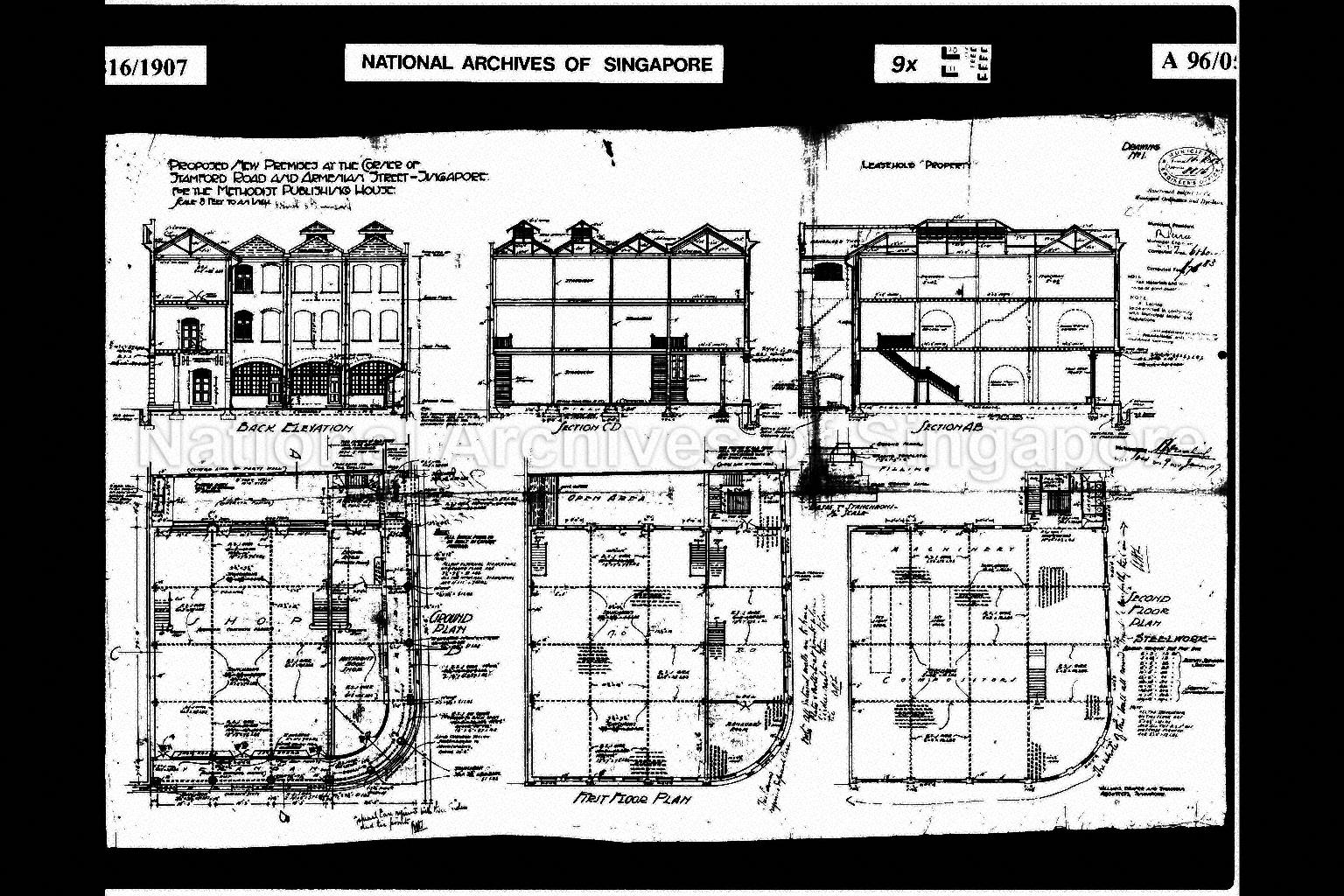 METHODIST PUBLISHING HOUSE - NEW PREMISES (DRAWING NO.1)