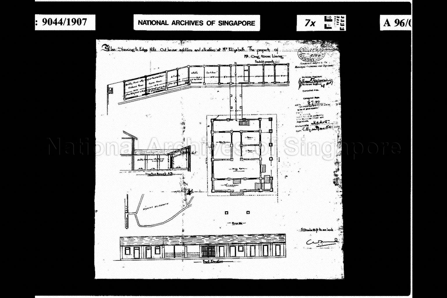 OUTHOUSE AT "EDGE HILL"