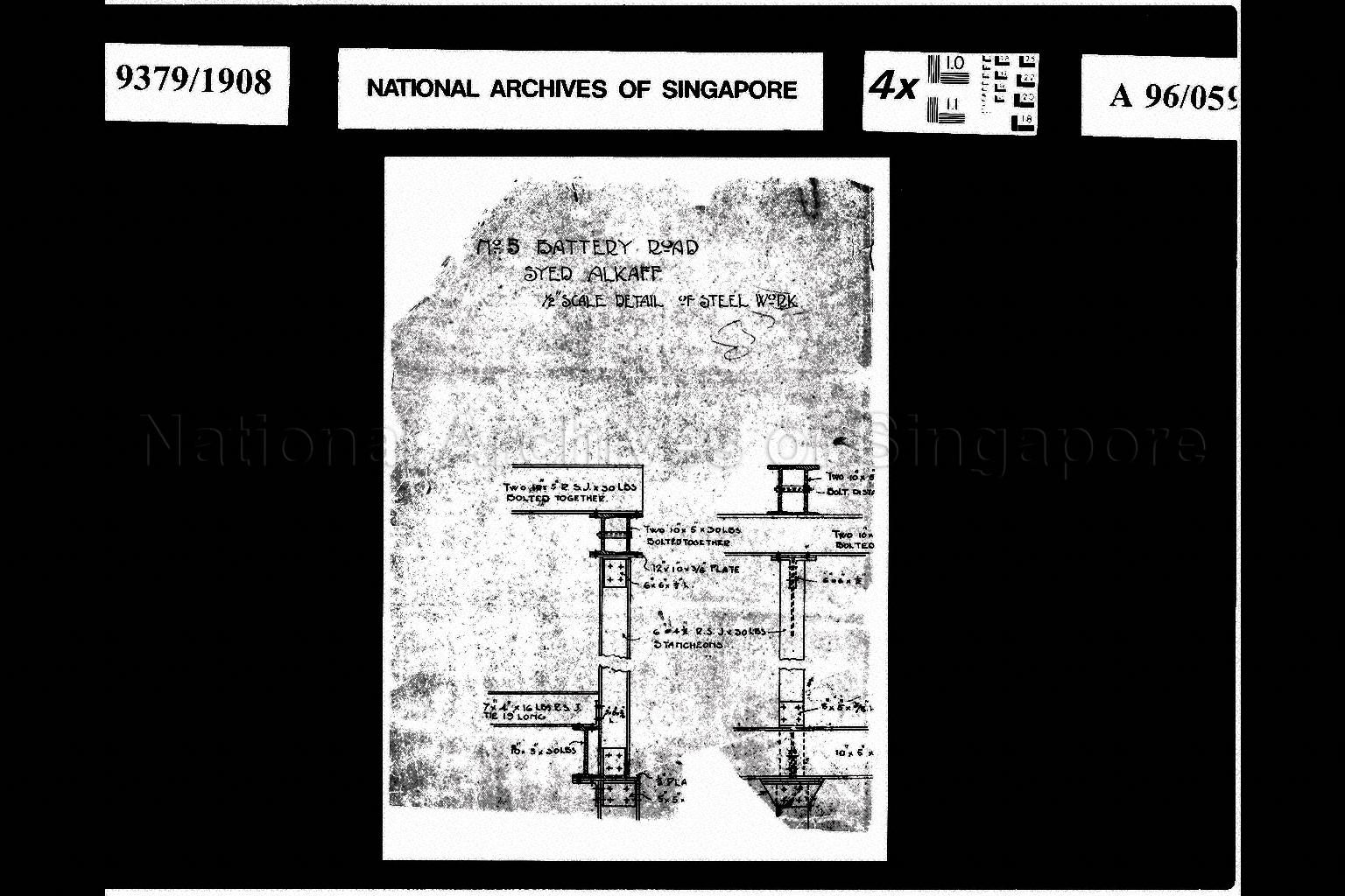 DETAIL OF STEEL WORK