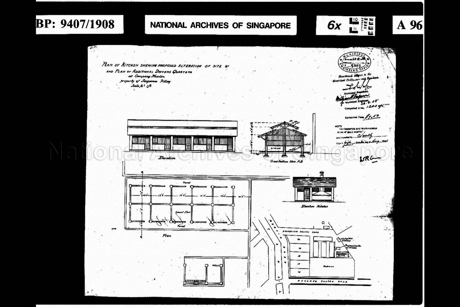 ALTERATION OF KITCHEN AND ADDITIONAL DRIVERS QUARTERS