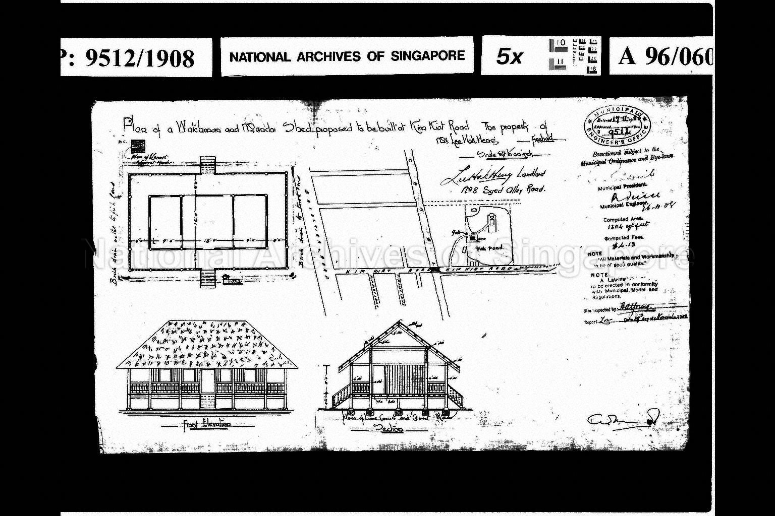 WATCHMAN AND MANDOR SHED