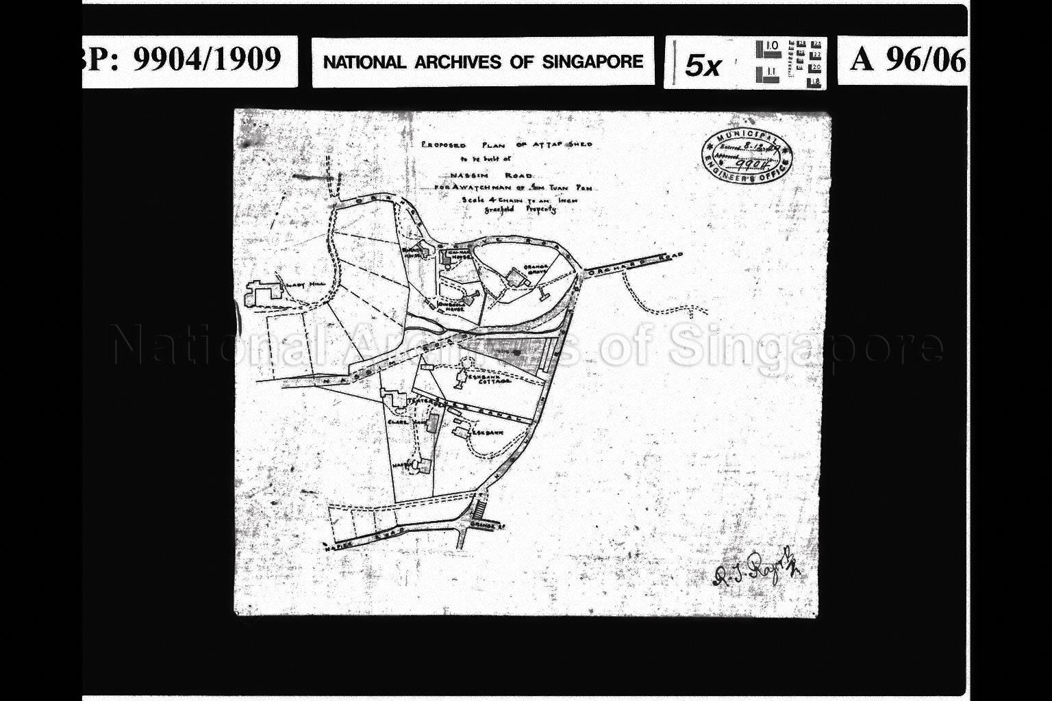 ATTAP SHED FOR WATCHMAN - SITE PLAN