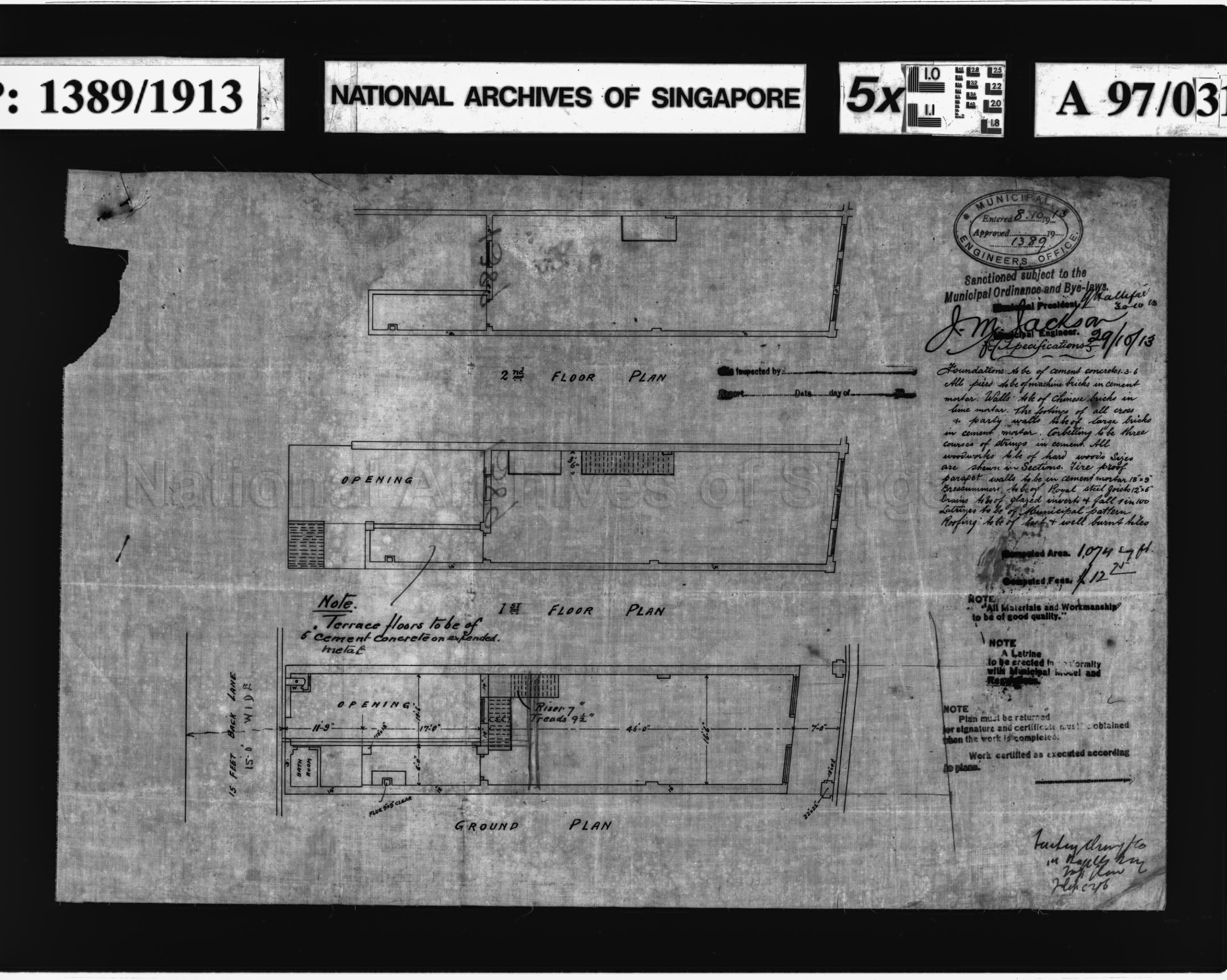 SHOP HOUSE - FLOOR PLANS