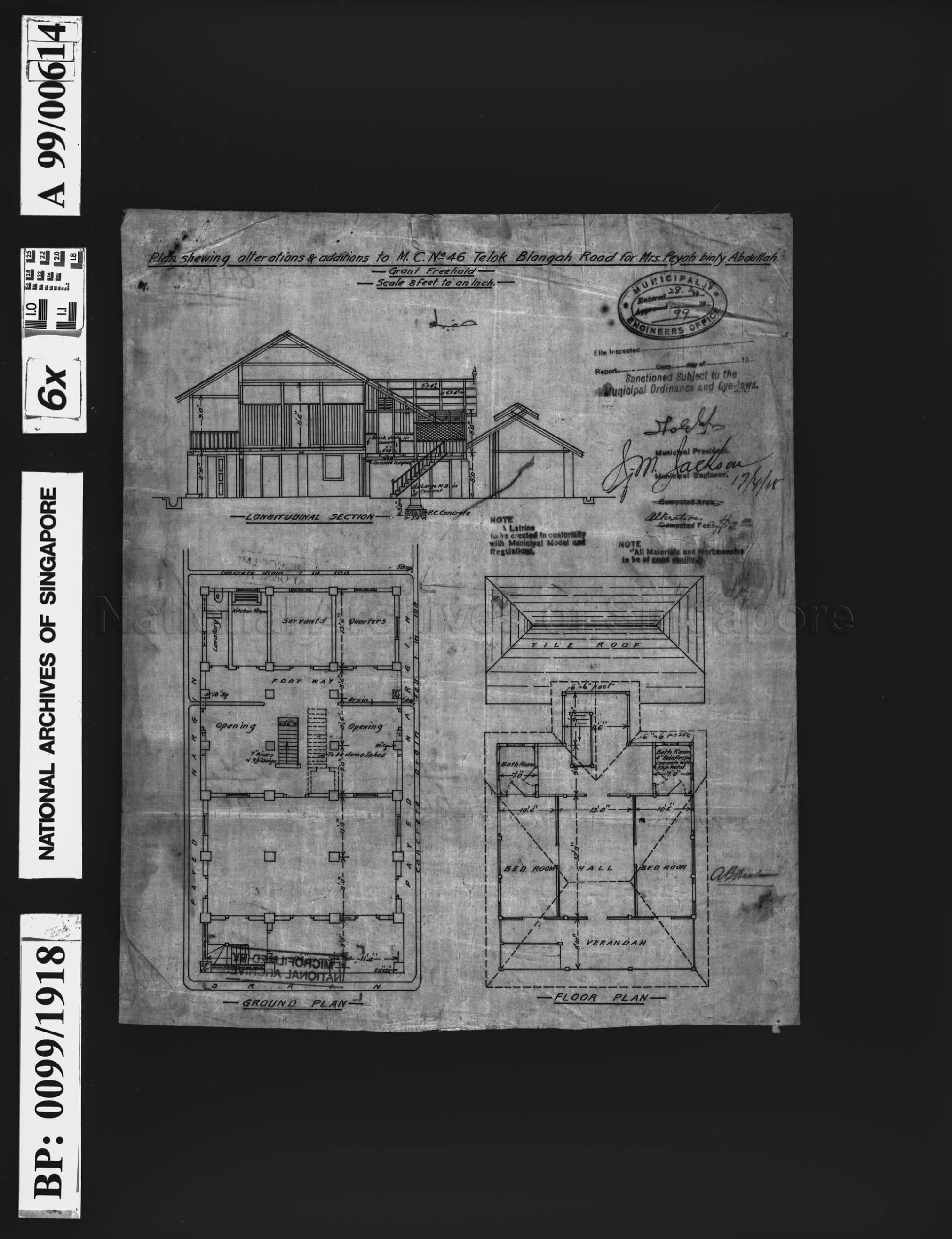 ALTERATIONS AND ADDITIONS TO BUILDING