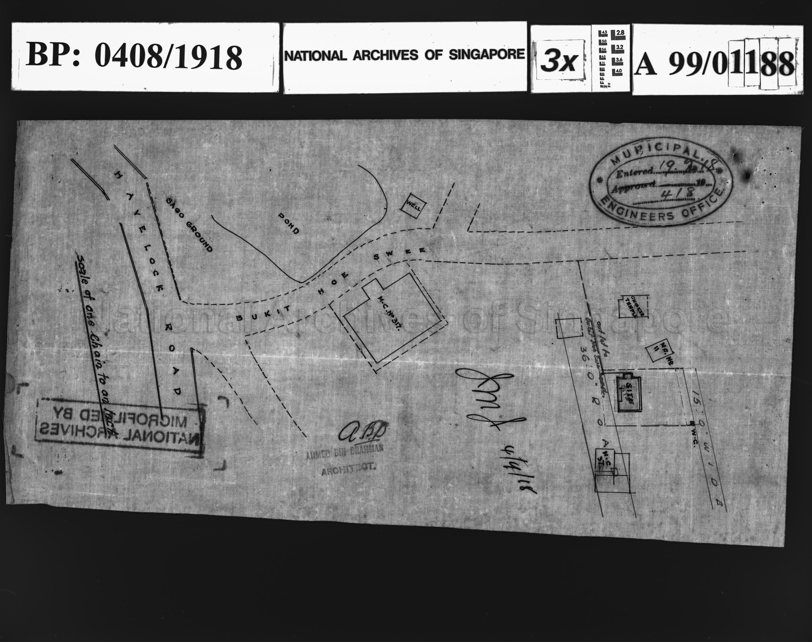 ATTAP HOUSE - SITE PLAN