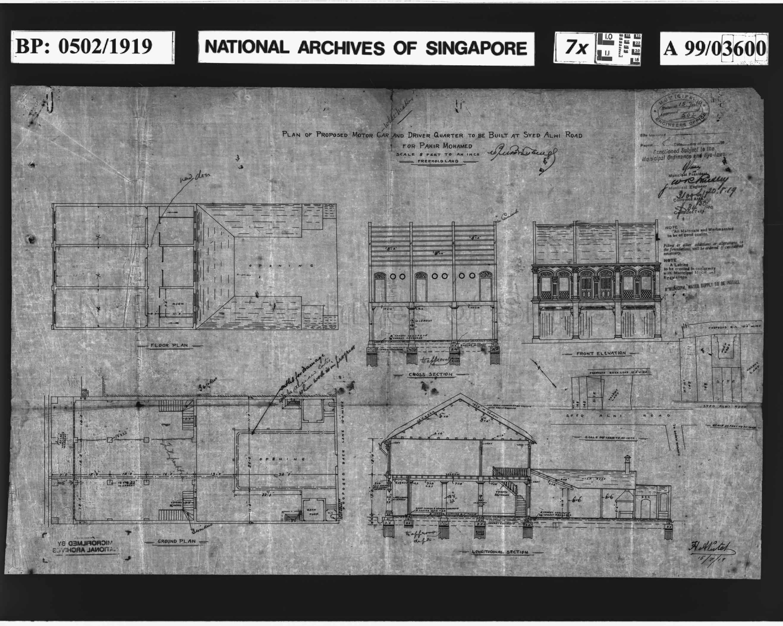 MOTOR CAR & DRIVERS QUARTERS