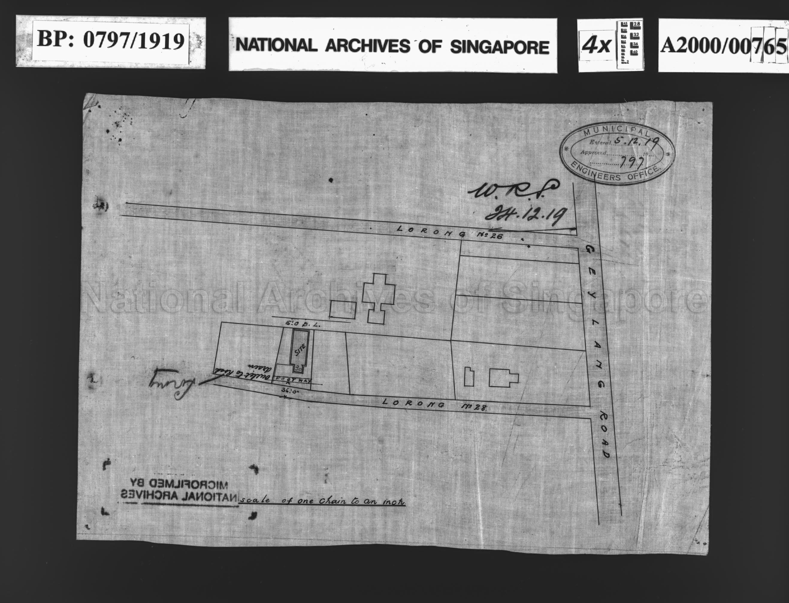 UNTITLED - SITE PLAN OF ATTAP HOUSE