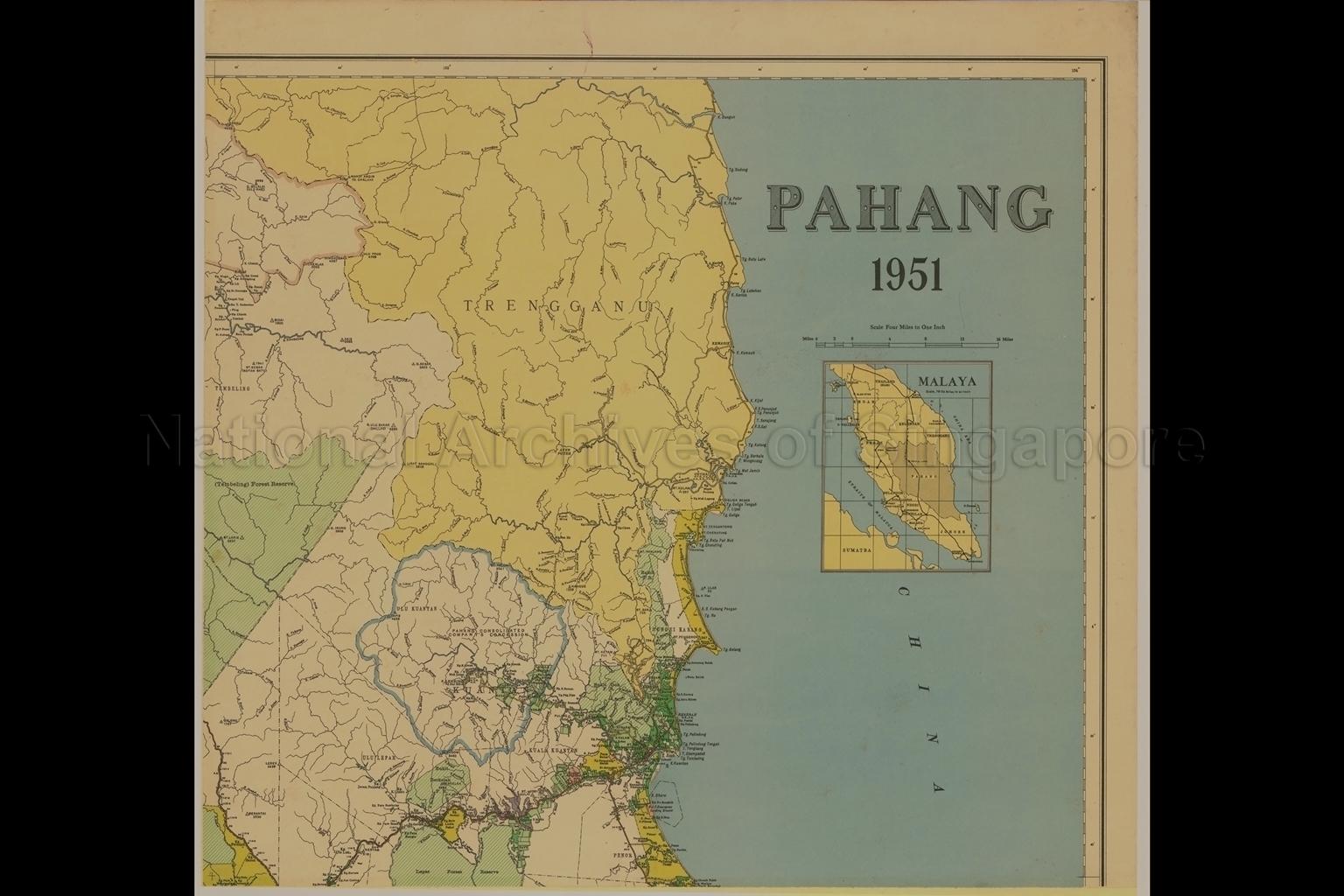 Pahang, 1951