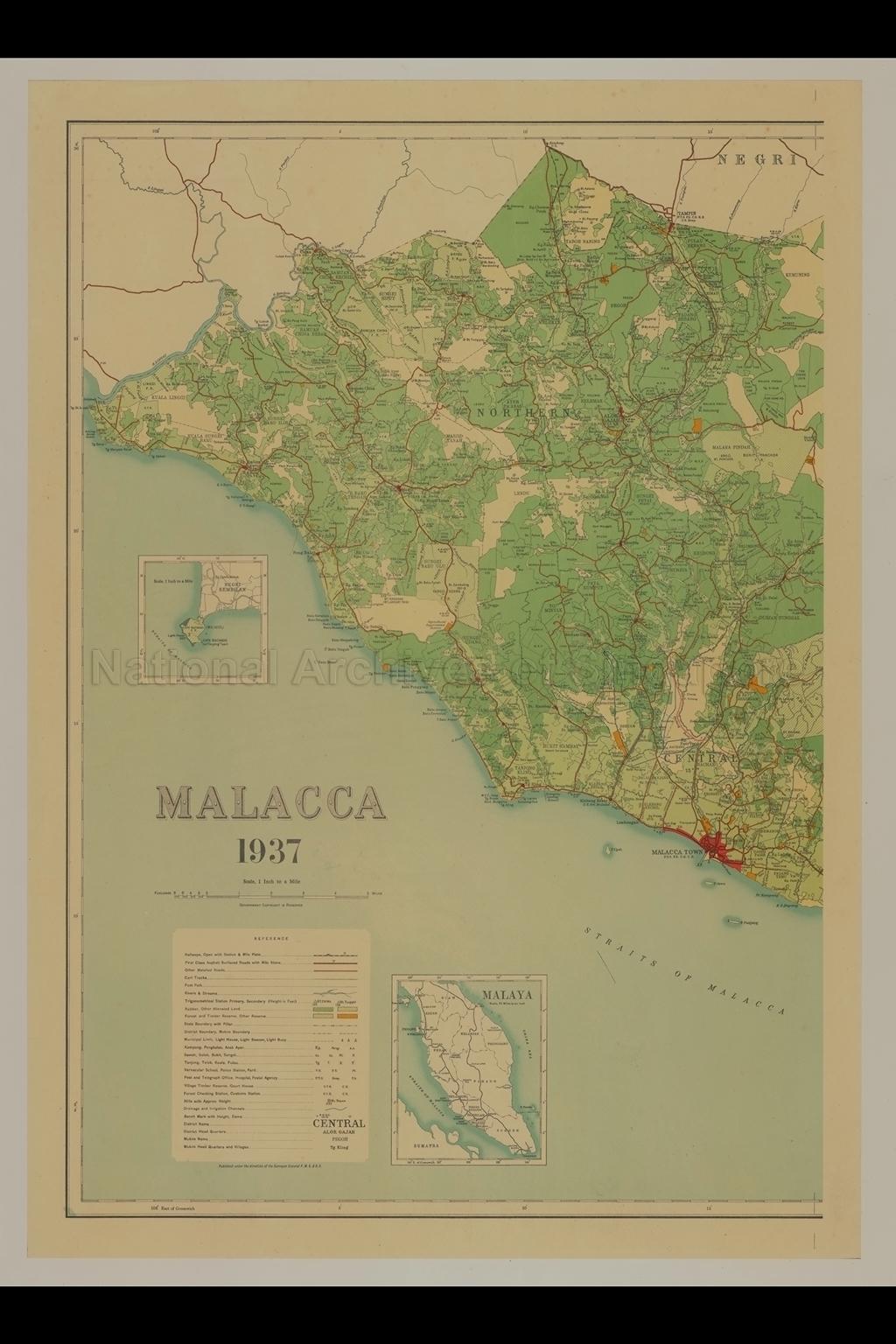 Malacca, 1937