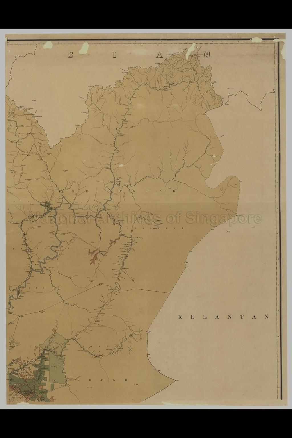 Perak, Federated Malay States,1912