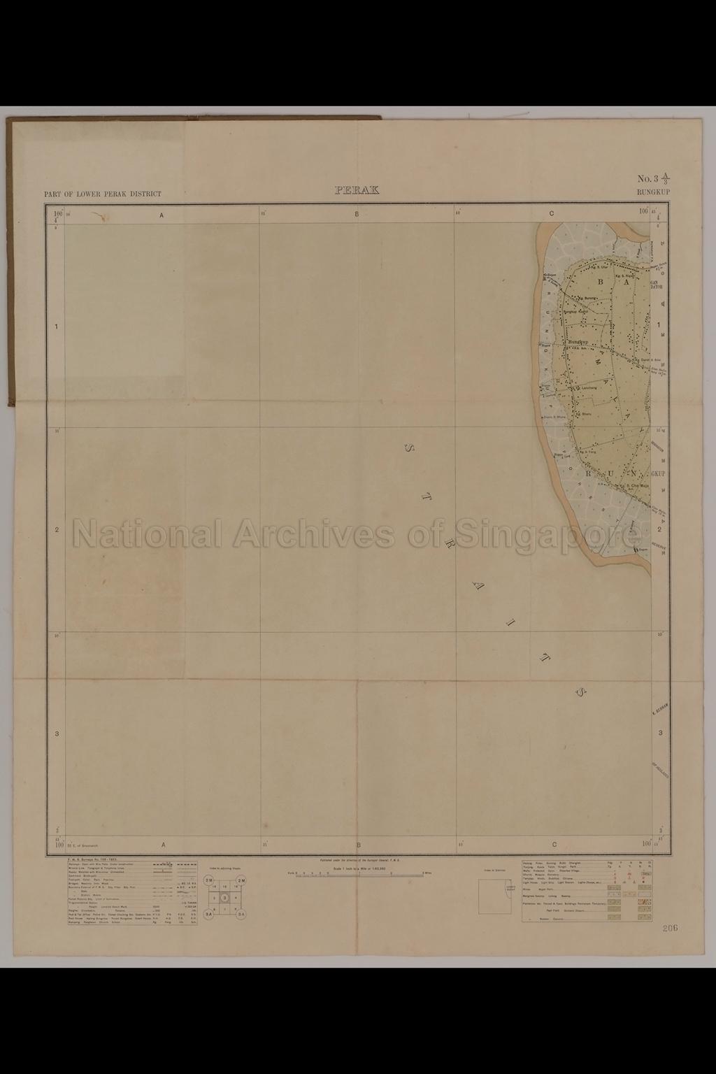 Part of Lower Perak District _Rungkup. Perak