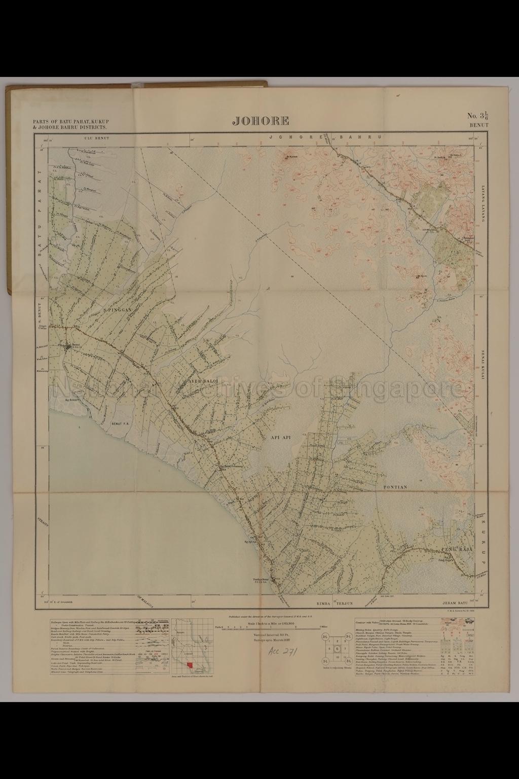 Parts of Batu Pahat ,Kukup Districts and Johore Bahru _Benut