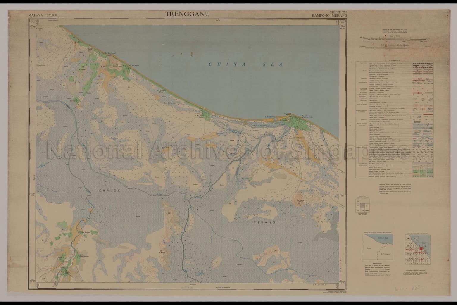 Trengganu, Malaya, Kampong Merang