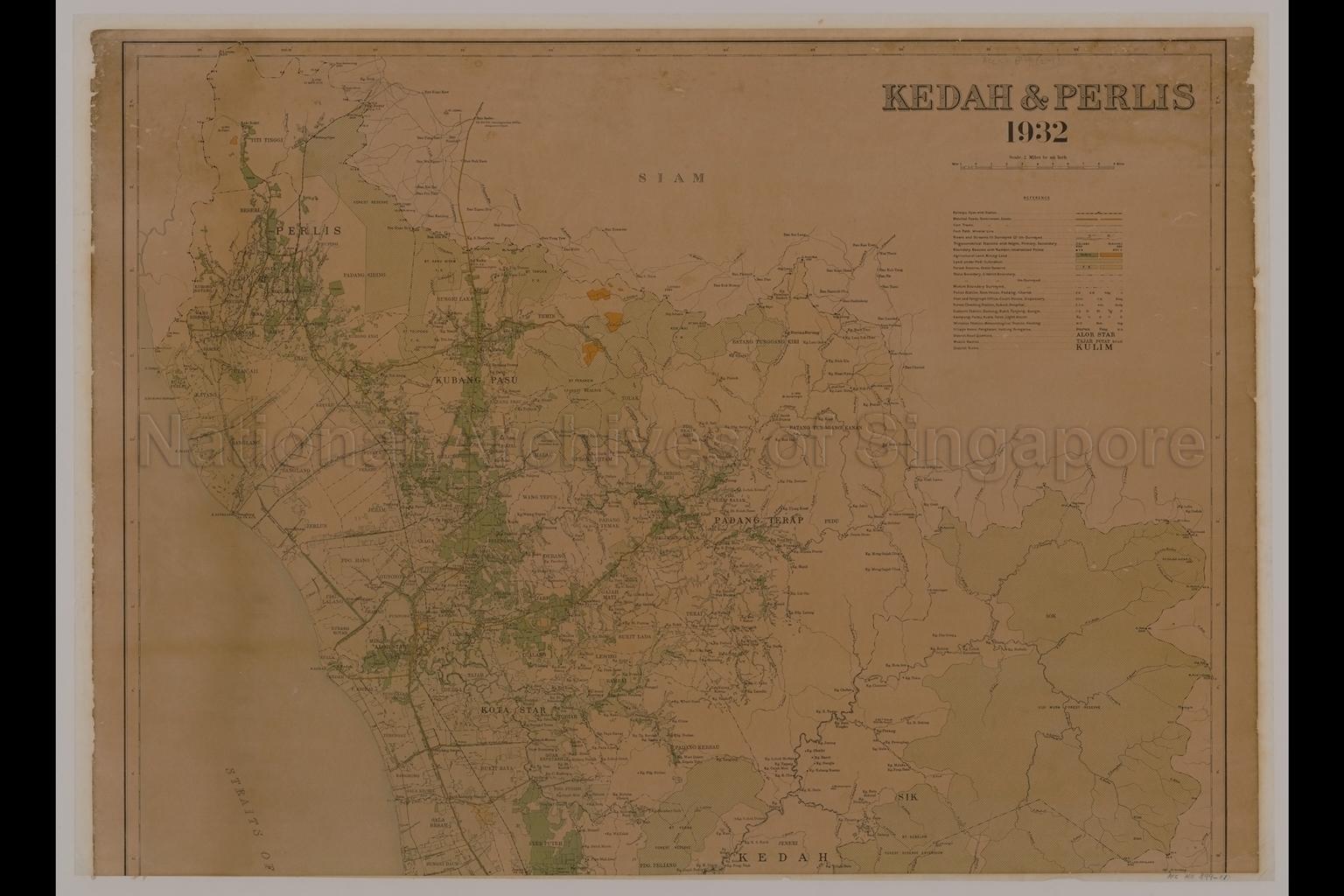 Kedah and Perlis 1932