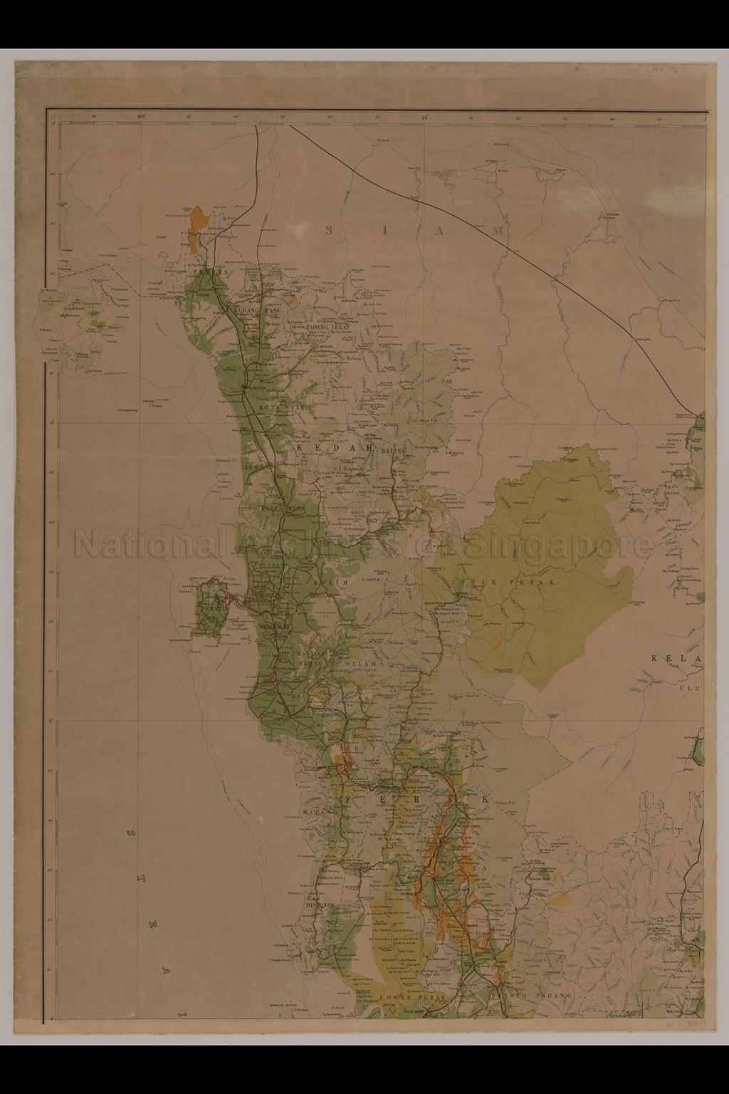 Malaya 1931 showing Alienated Land