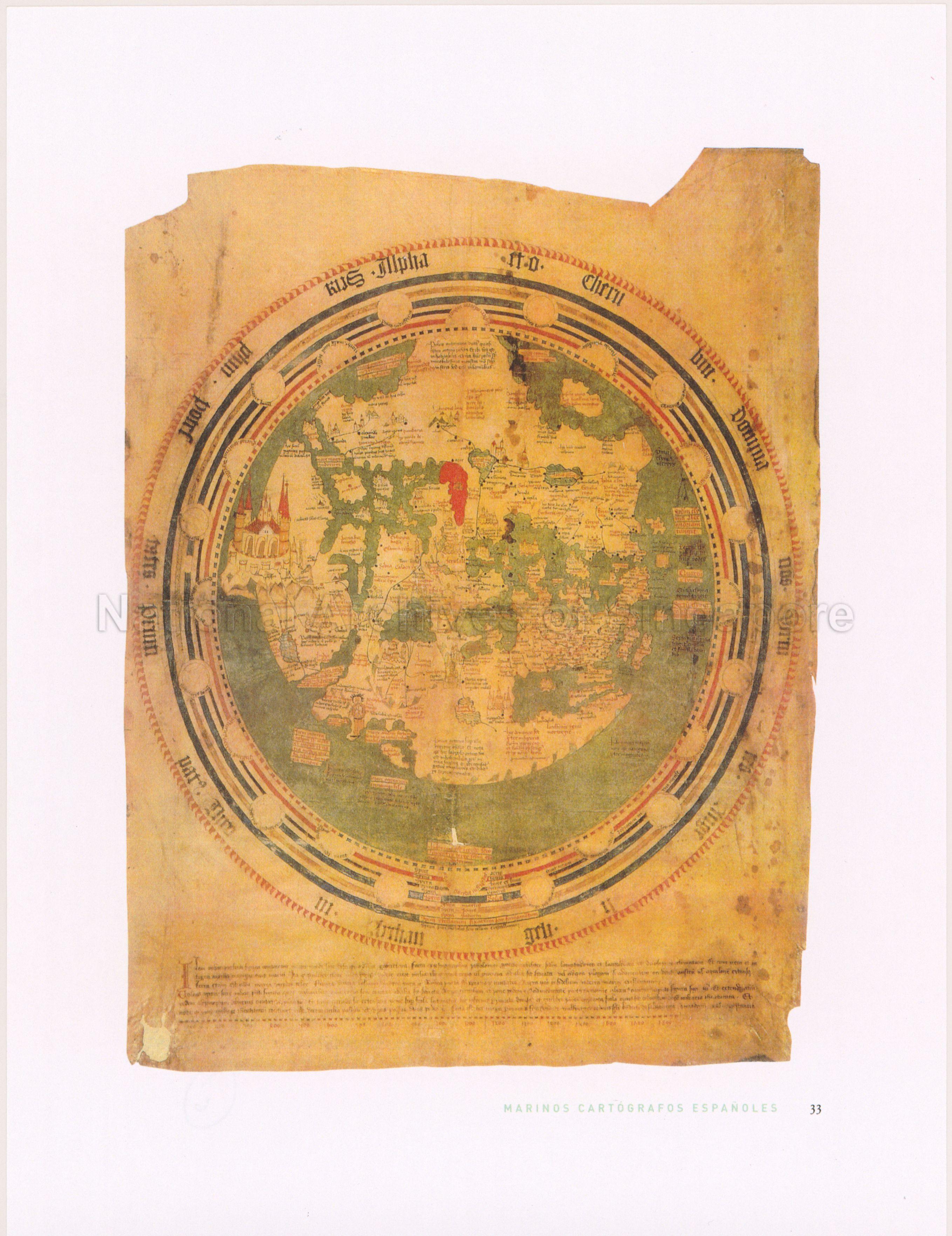 Walsperger's Mappamundi (World Map)