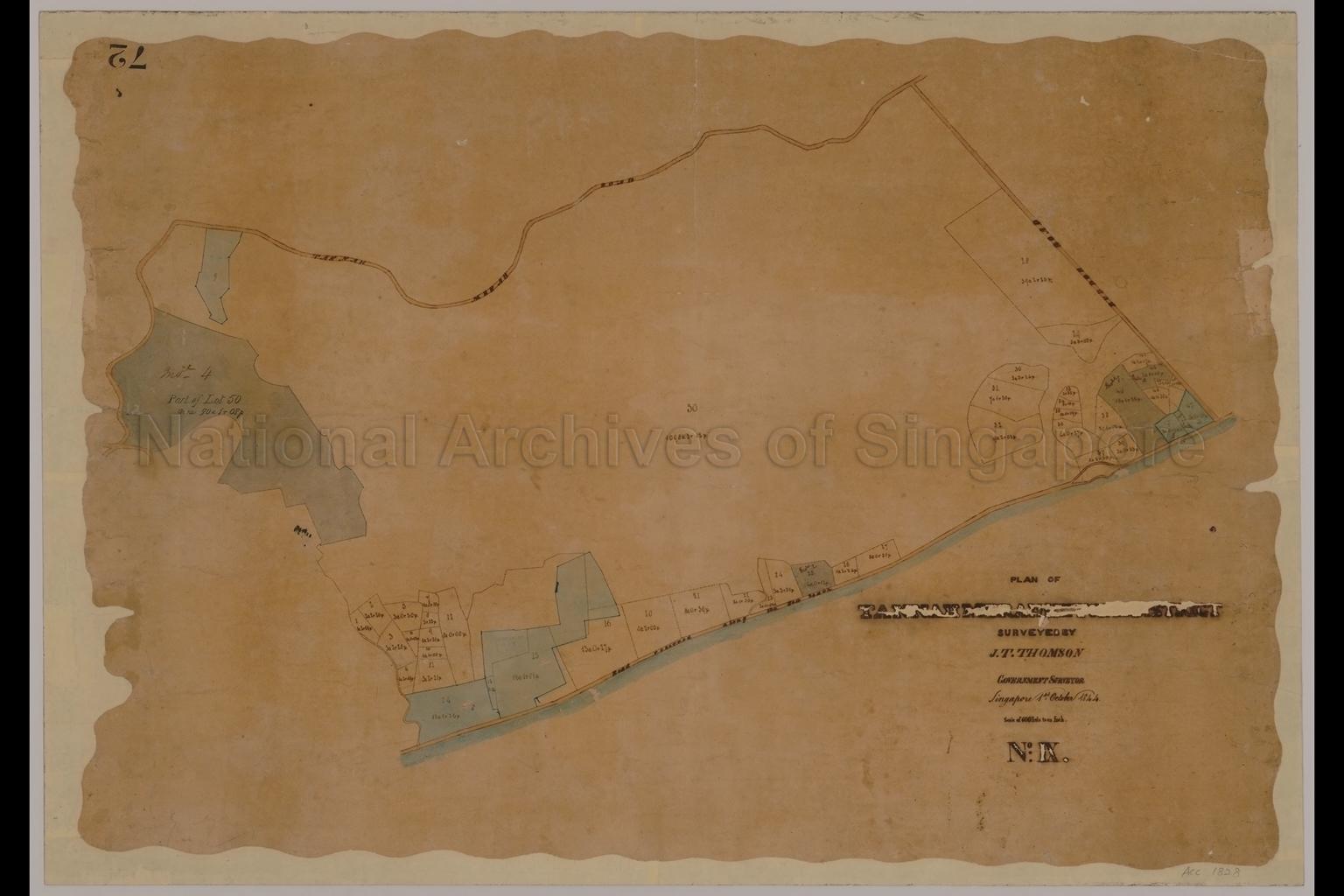 Plan Of Tanah Merah District