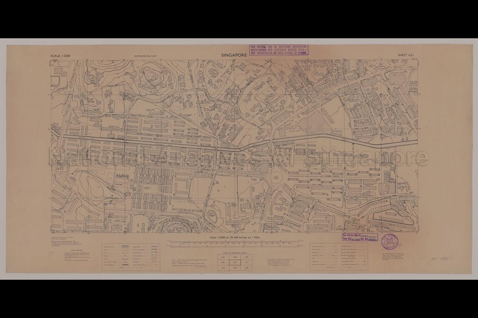 Singapore. Instrumental Plot - River Valley and Tanglin