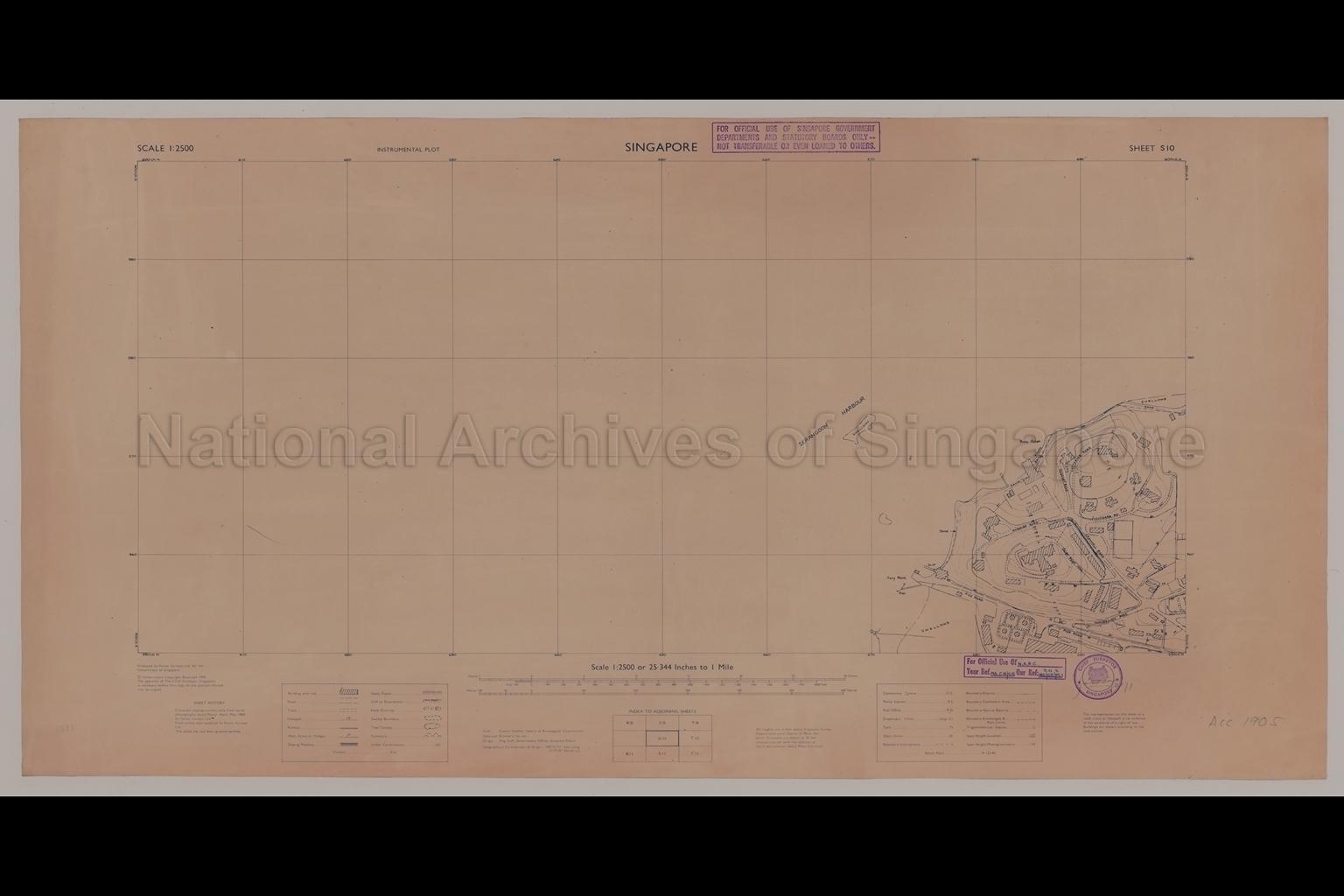 Singapore. Instrumental Plot - Changi Point, Netheravon Road