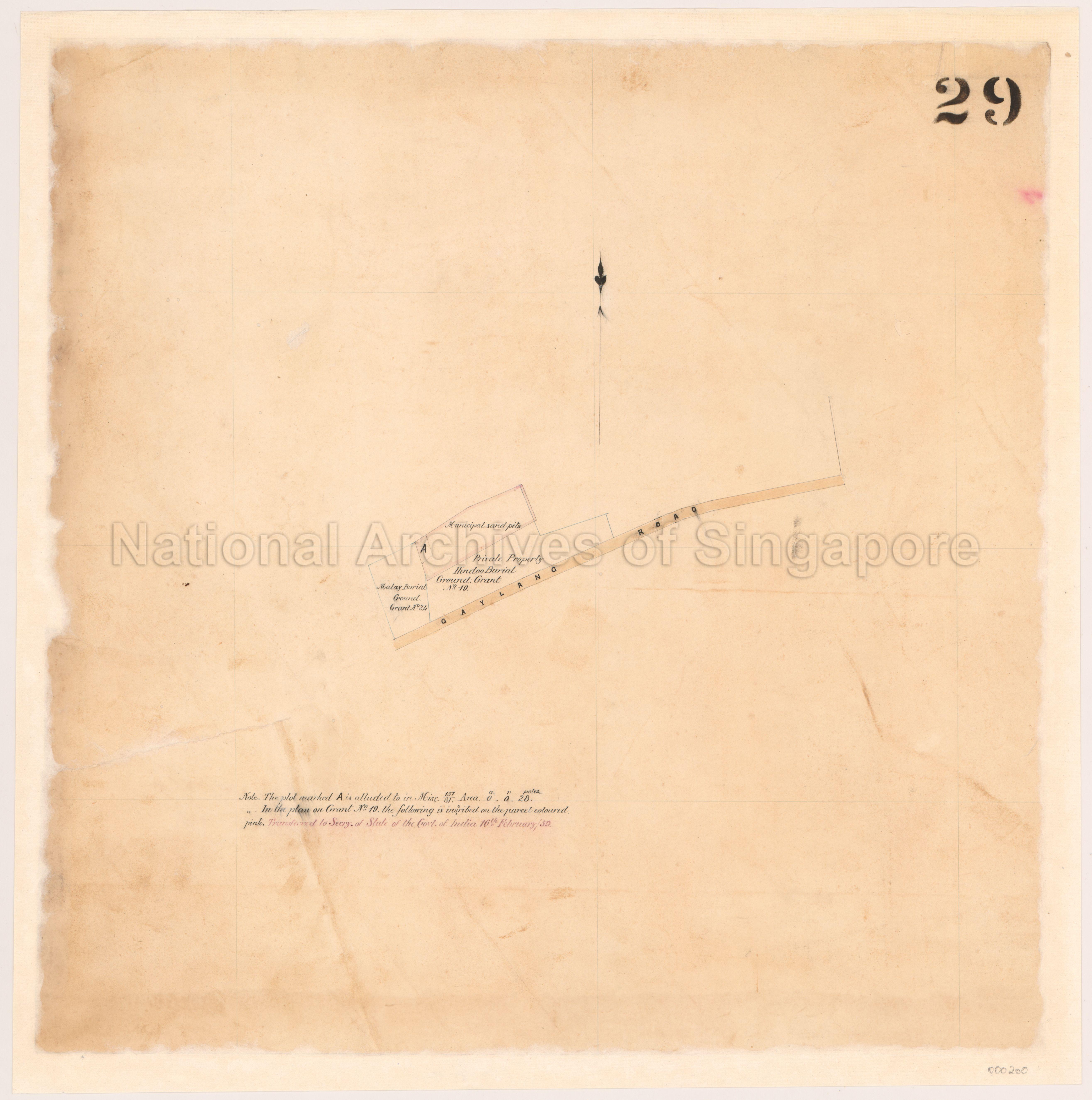 Burial Grounds at Gaylang (Geylang) Road
