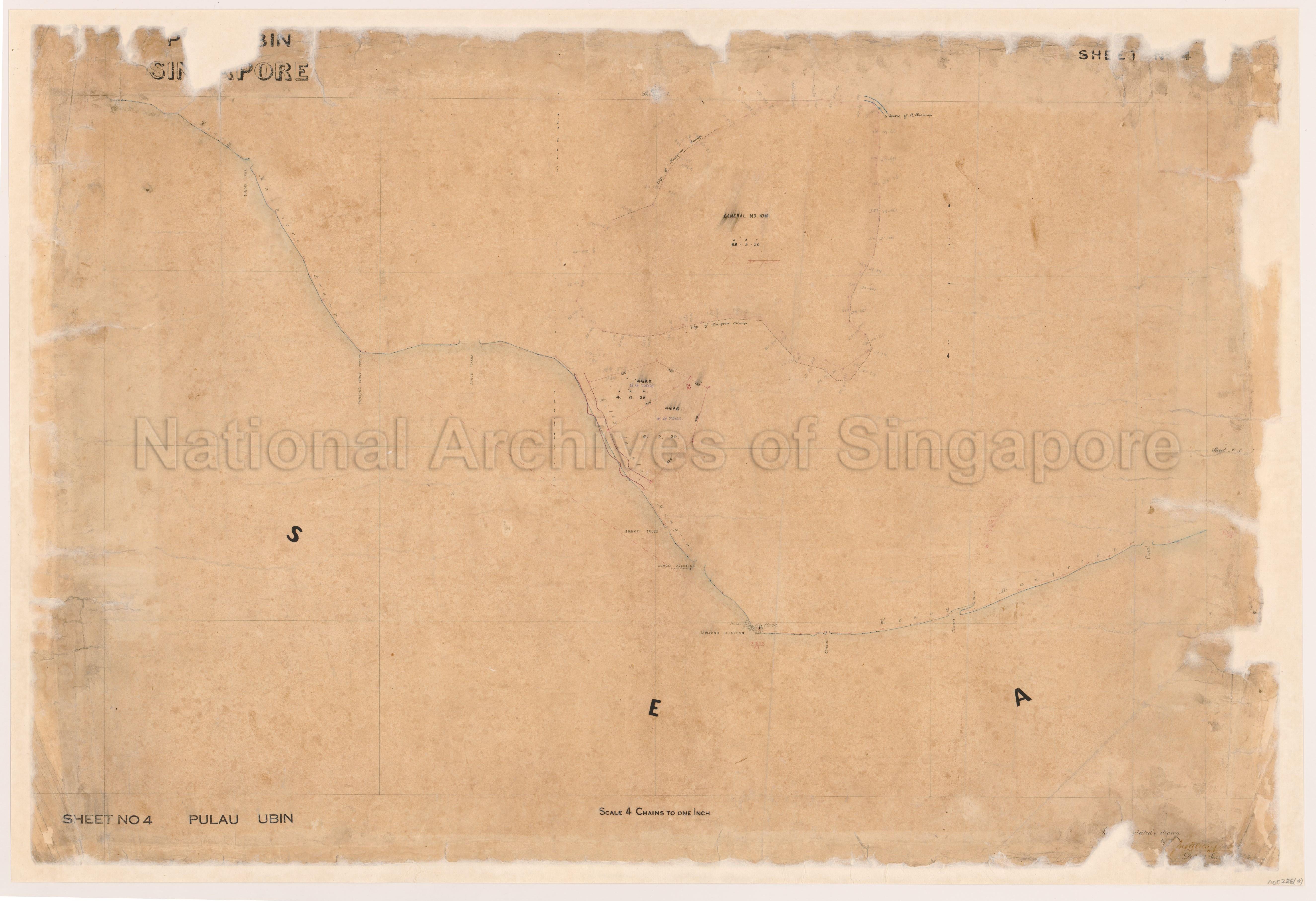 Sheet No. 4 Pulau Ubin (4/6)