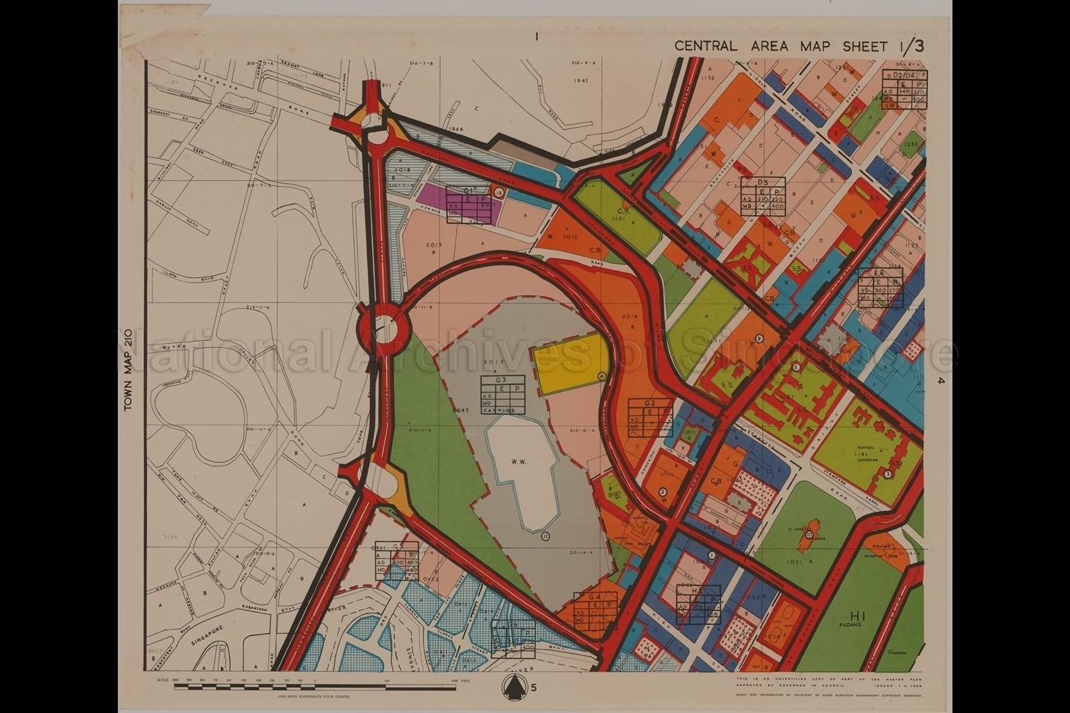 Central Area Map Sheet 1/3