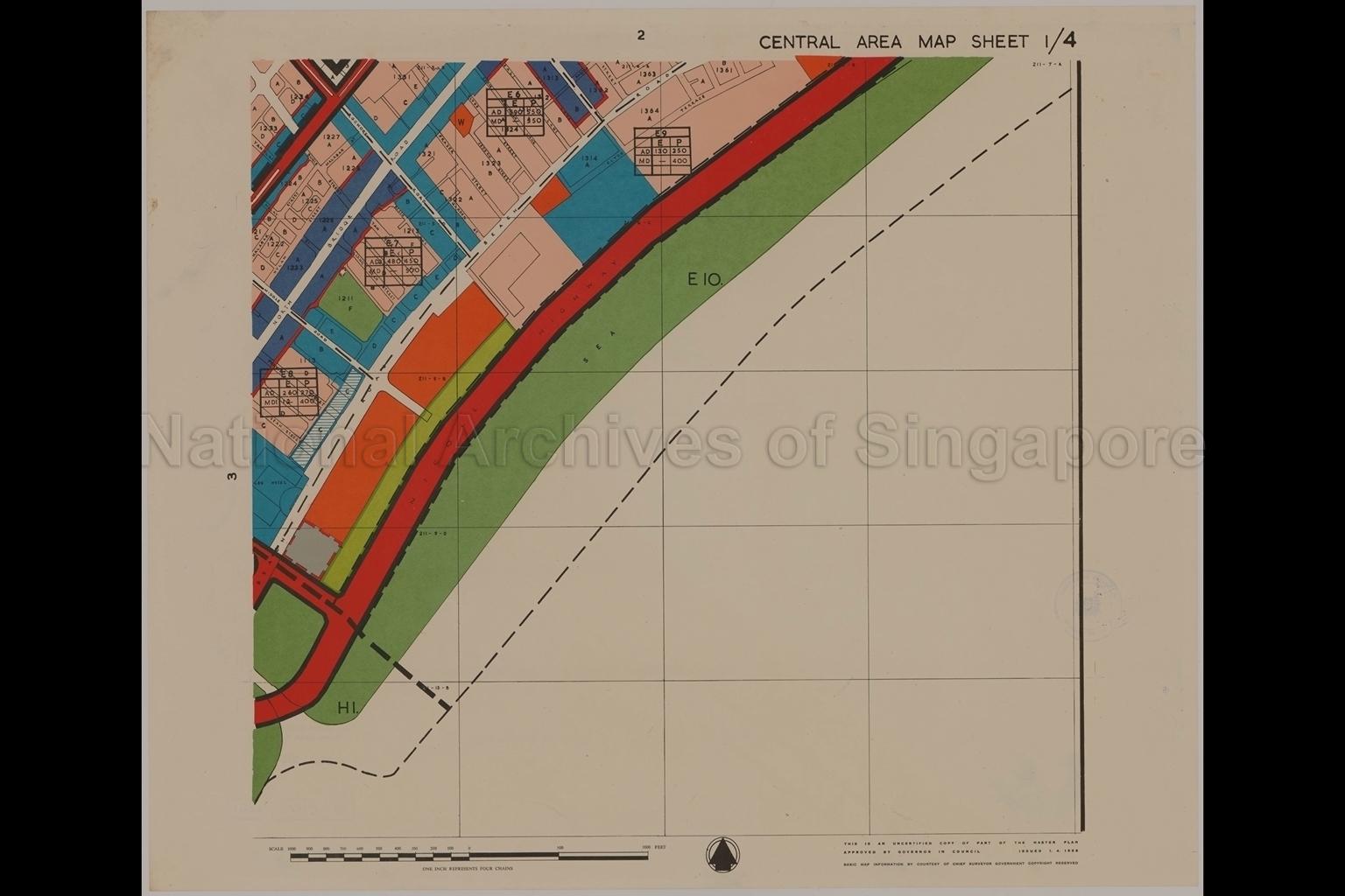 Central Area Map Sheet 1/4
