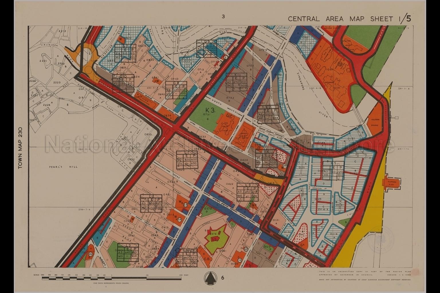 Central Area Map Sheet 1/5