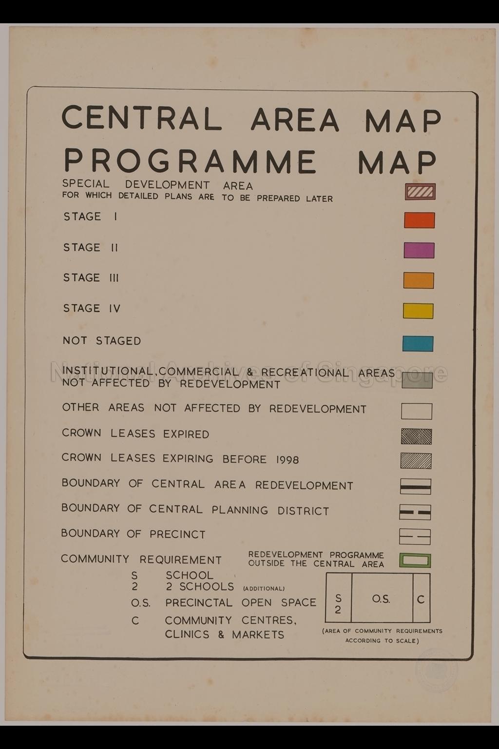 Central Area Map Programme Map