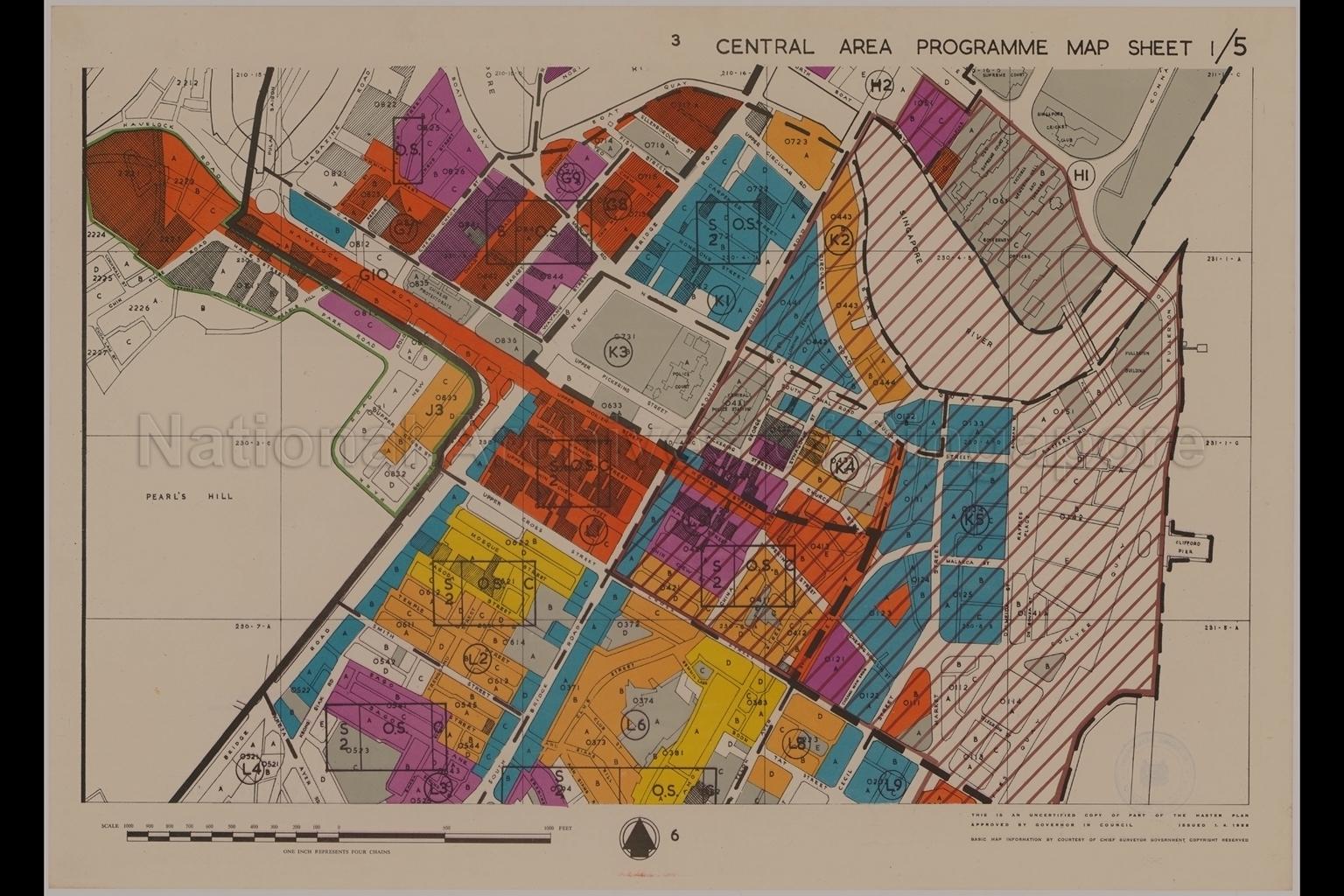 Central Area Programme Map Sheet 1/5