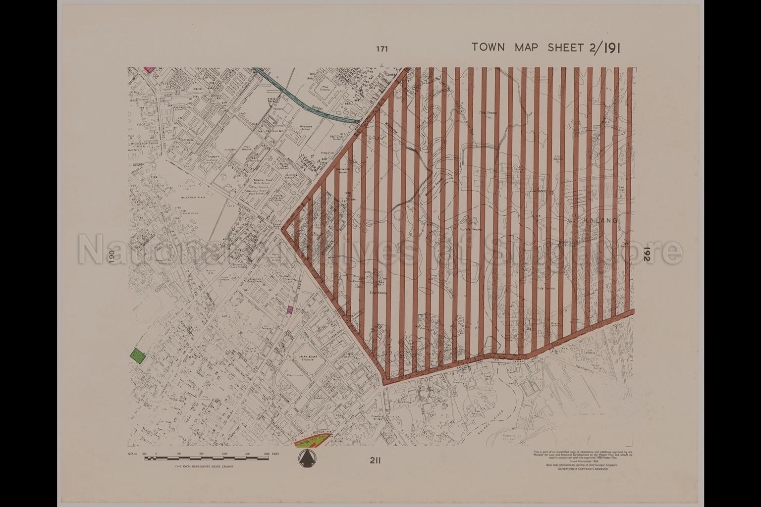 1958 Master Plan - Town Map Sheet 2/191